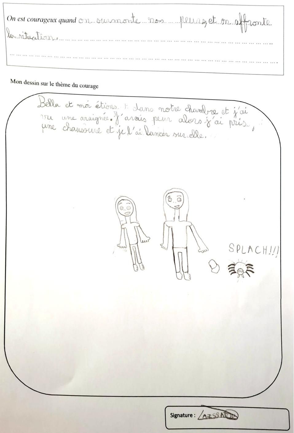 Rallye d'écriture : le courage - Le blog des CM1 / CM2