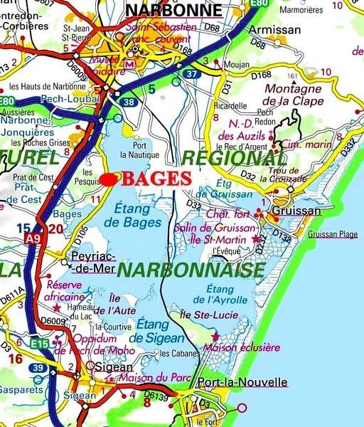 BAGES ancien village de pêcheurs - www.belcaire-pyrenees.com