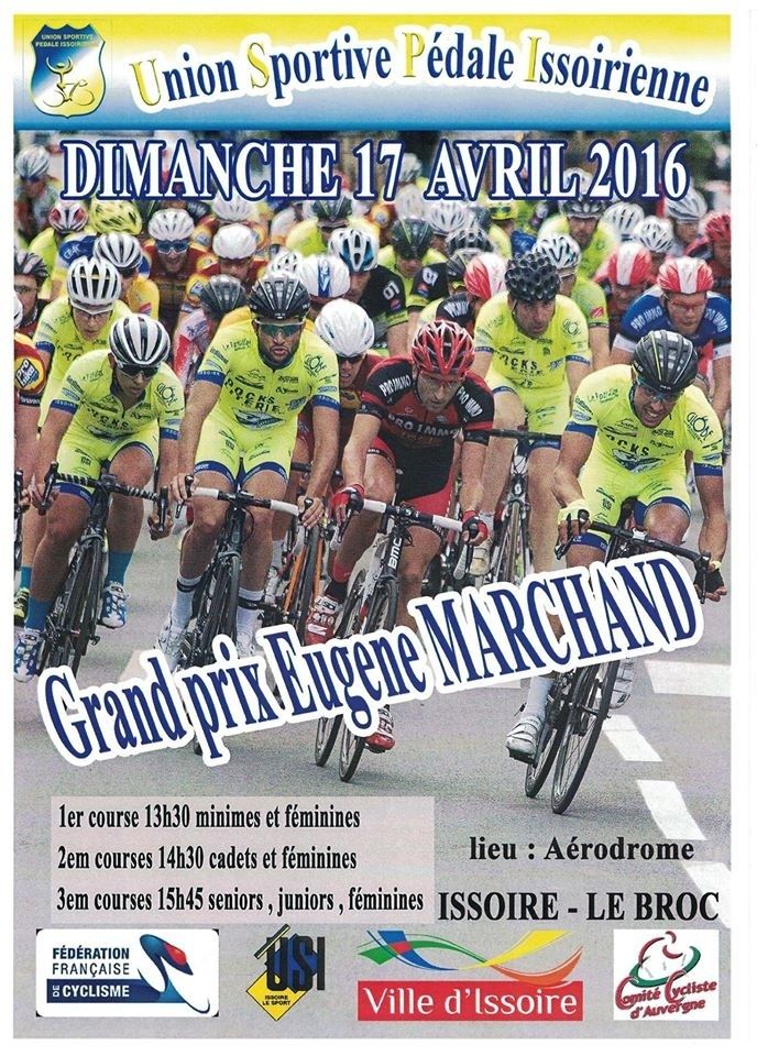 Dimanche, Prix Eugène Marchand à Issoire - Le blog du cyclisme en Auvergne Limousin