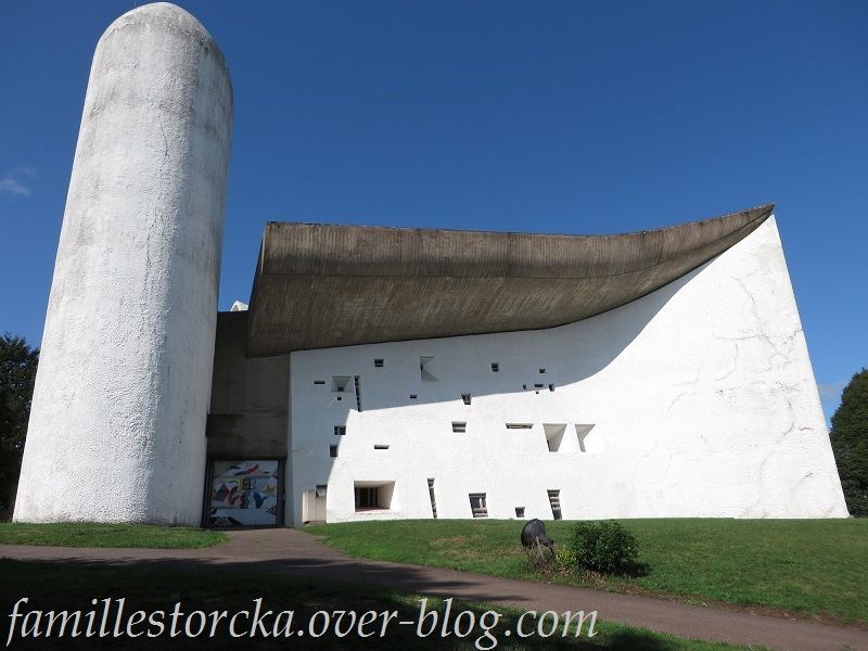 Notre Dame du Haut à Ronchamp - Le blog de la famille Storcka