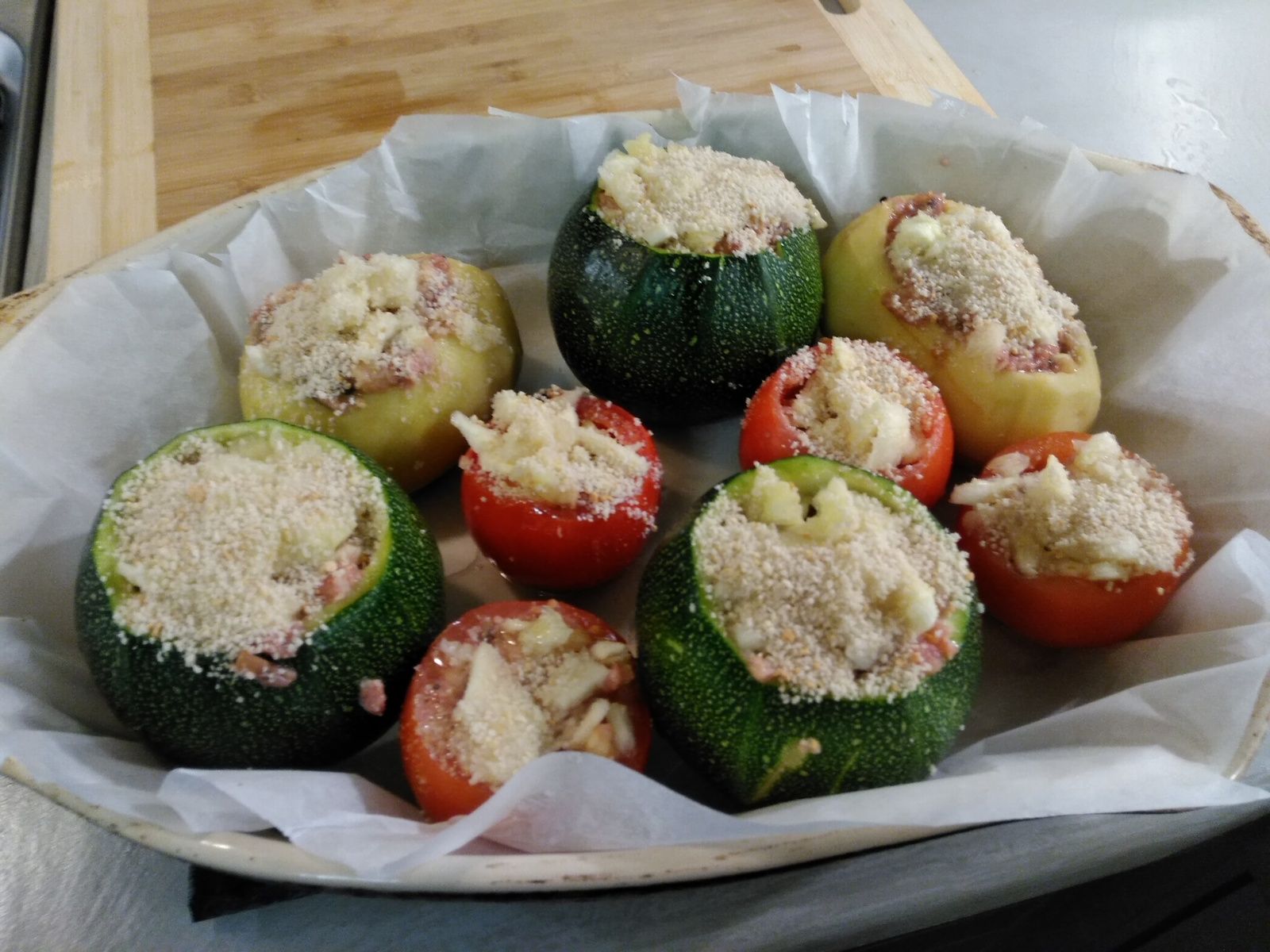 Légumes farcis - La ferme de Villars