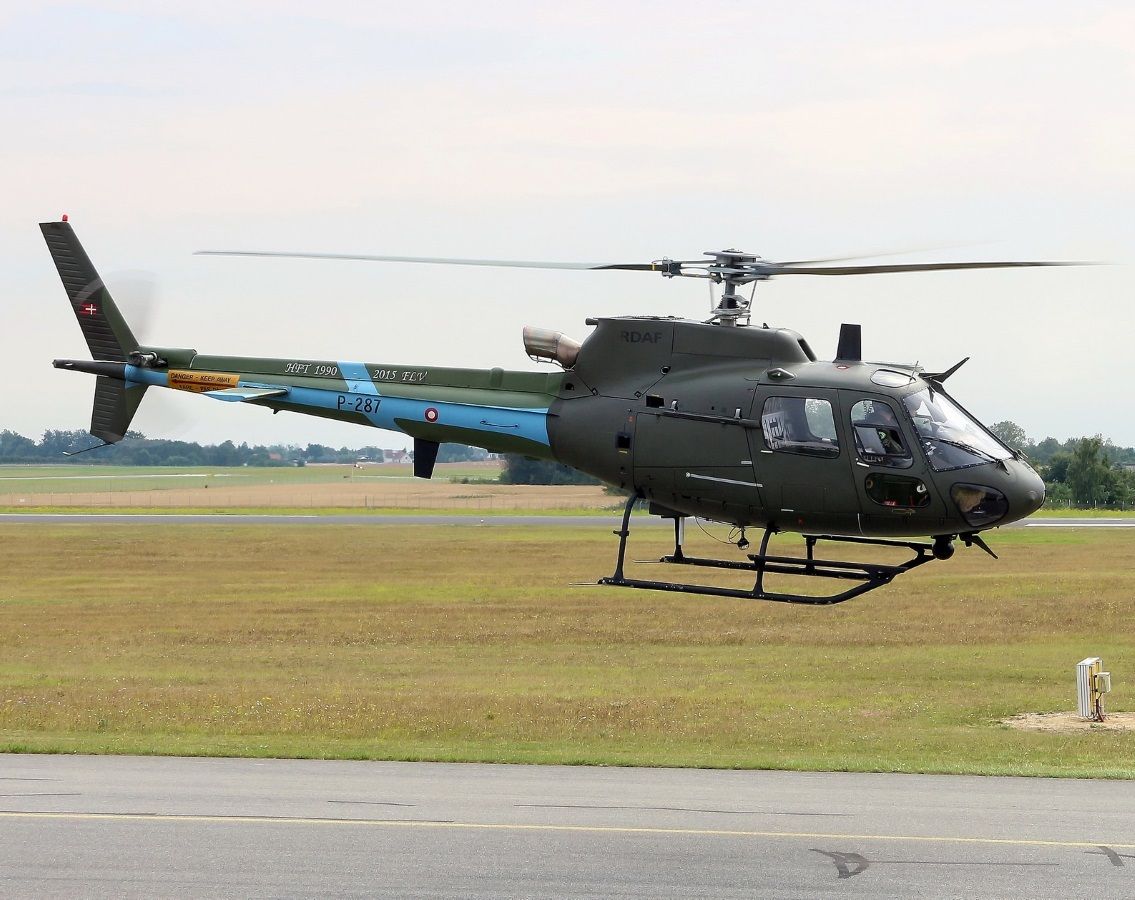 AS 550 C2 Fennec - 25th anniversary of the commissioning in Flyvevåbnet ...