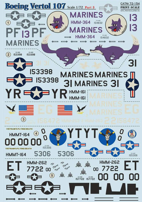 Print Scale - CH-46E - HMM-364 “Purple Foxes” 50th Anniversary ...