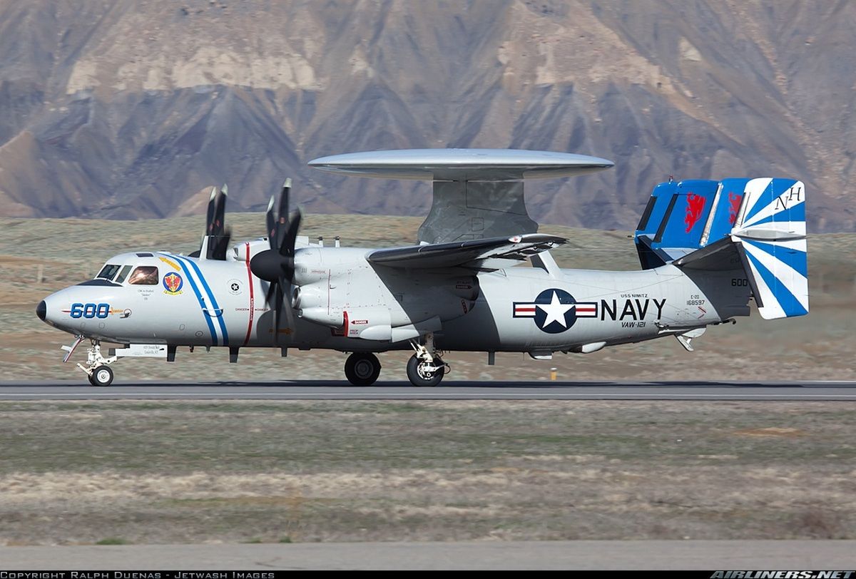 Northrop Grumman E-2C "Hawkeye" - VAW-121 "Bluetails" - CAG bird 2016 ...