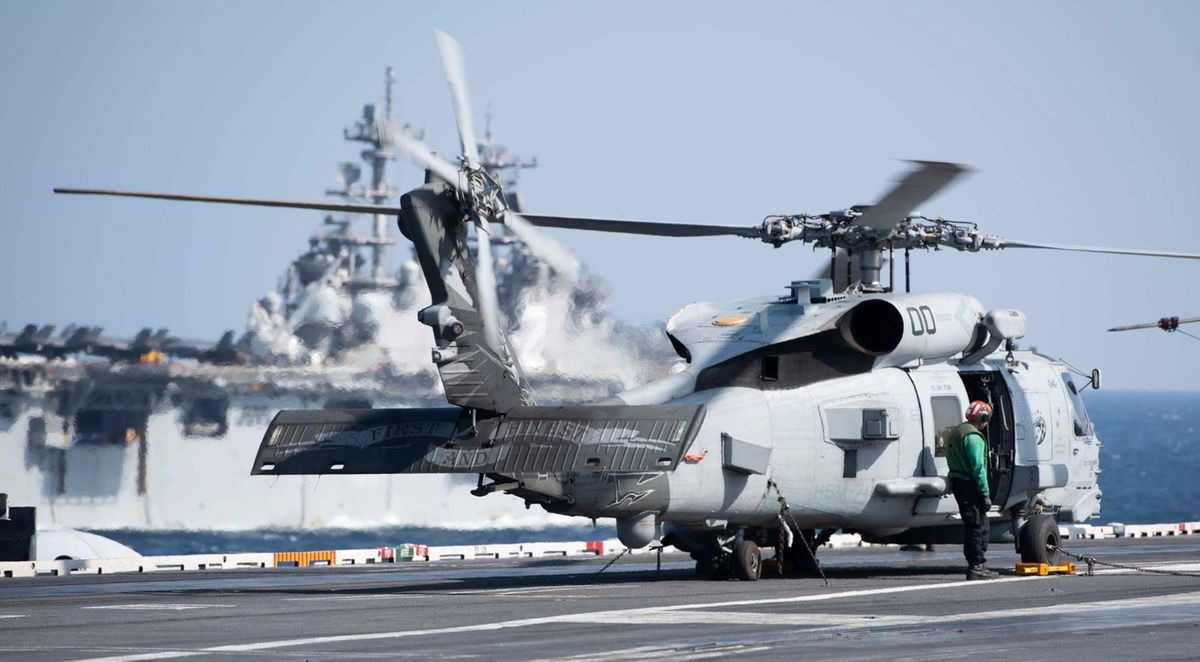 Sikorsky Seahawk MH-60R "Romeo" - Helicopter Maritime Strike Squadron ...