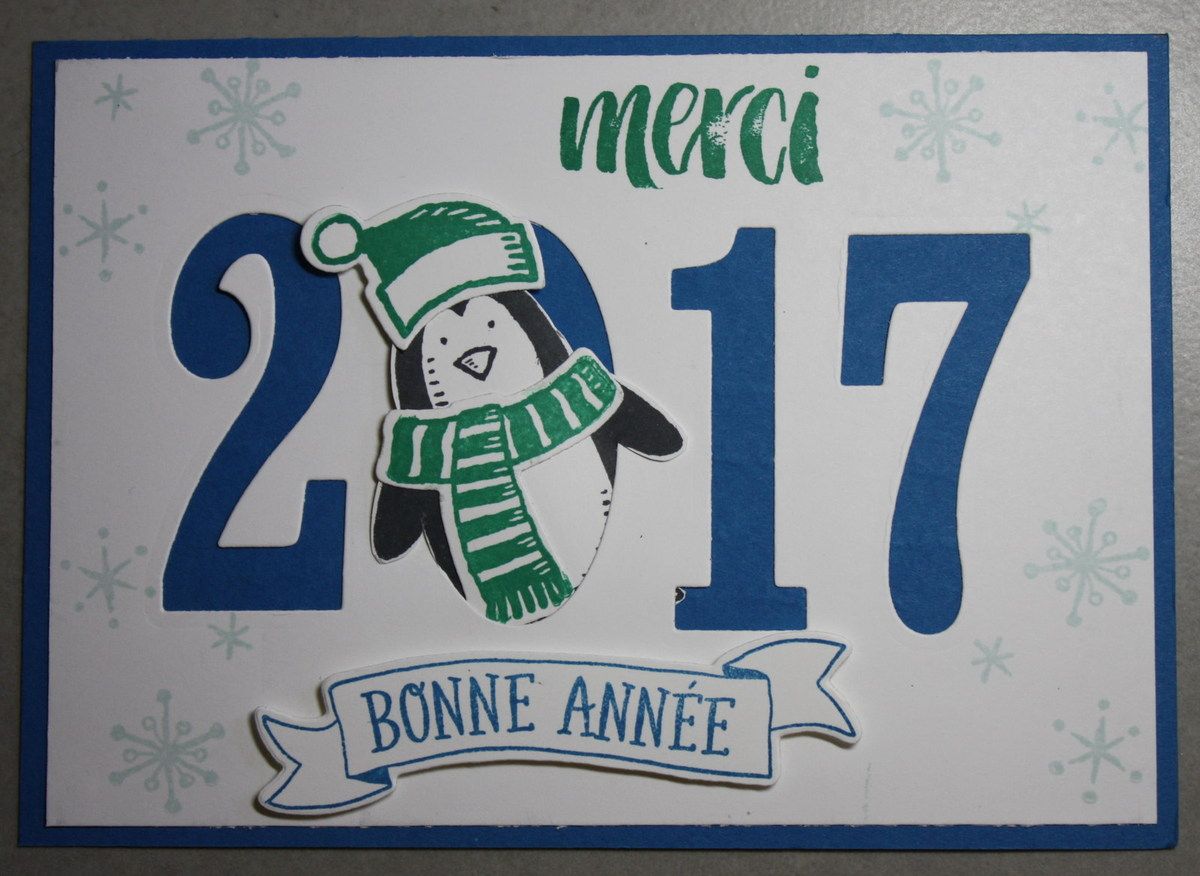 Cartes de remerciement et de bonne année - M scrap & stamps 81