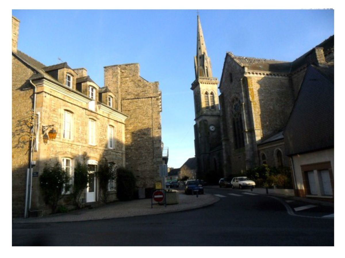 à travers la ville de Broons - poudouvre