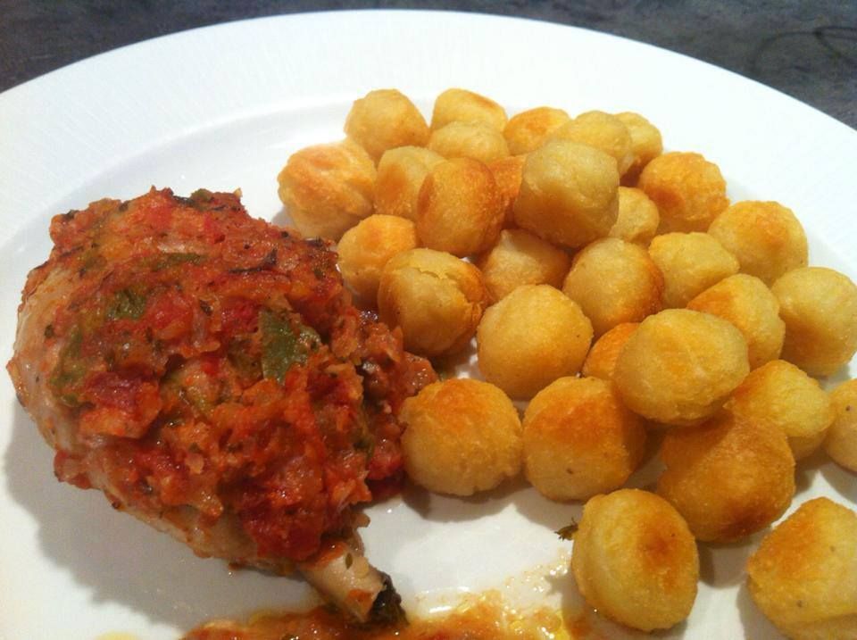 POULET AU FOUR FAÇON BASQUAISE - RECETTE MAISON