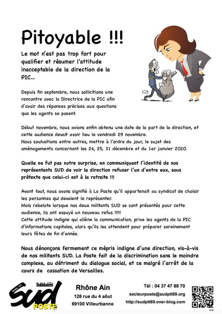 PITOYABLE !!! - Sud Ptt 69