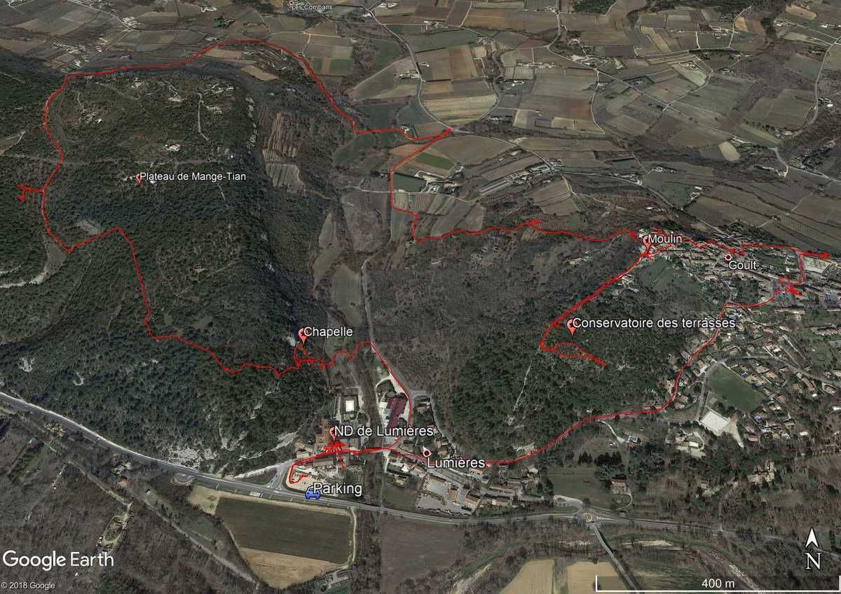 Goult, le plateau de Mange-Tian - Le blog de Alain