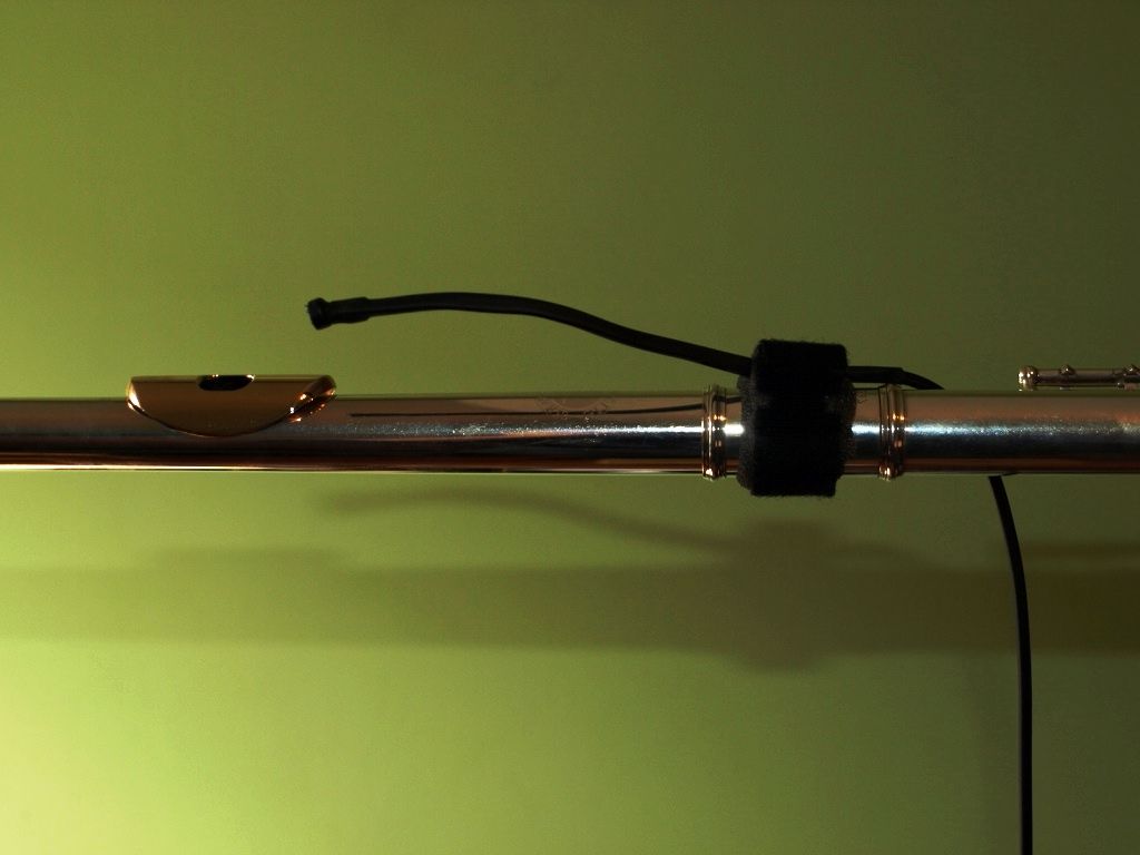 Un micro flûte plus pratique - Des micros sur mesure