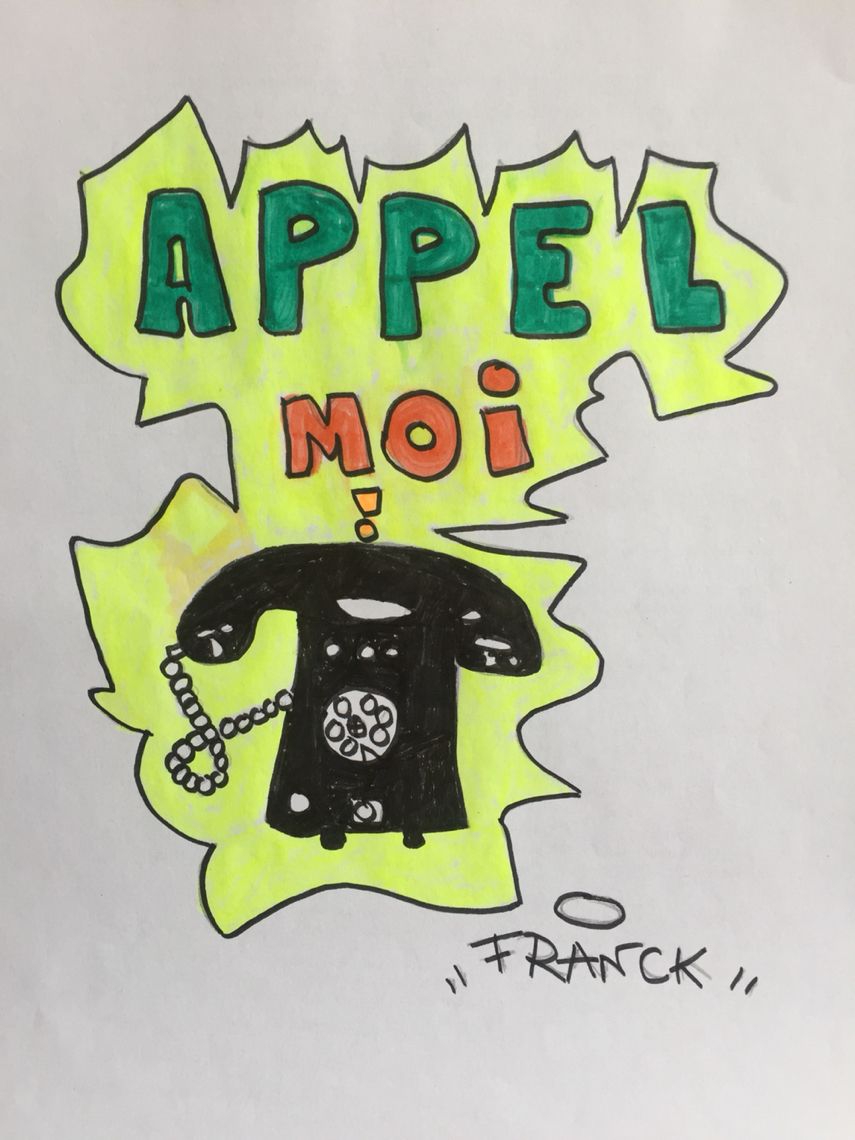 Carte virtuelle - Appel moi ! - La galerie intuitive