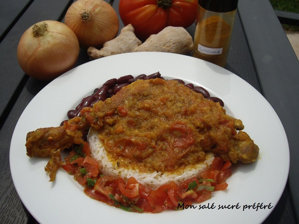 Cari poulet - Mon salé sucré préféré