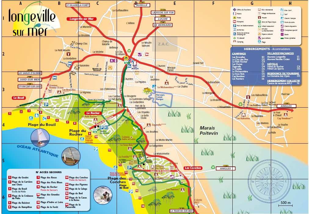 Travaux en cours de la nouvelle piste cyclable - Longeville sur Mer