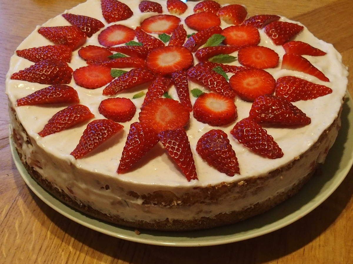 Gâteau à la fraise - Ma passion pâtissière