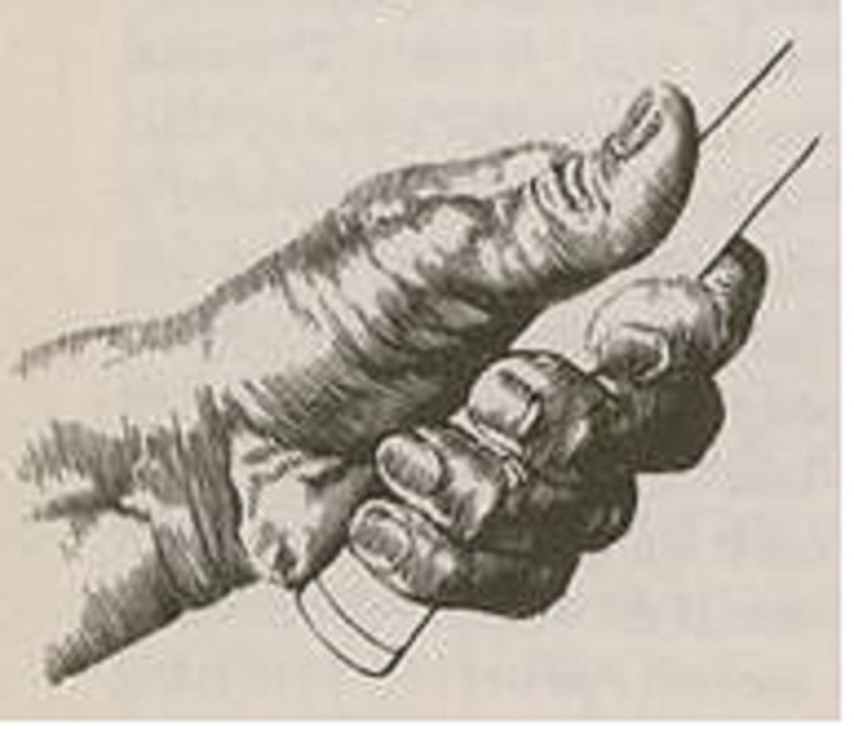 Butcher's Grip- the cornerstone knife fighting grip - THE WAY TAI CHI ...