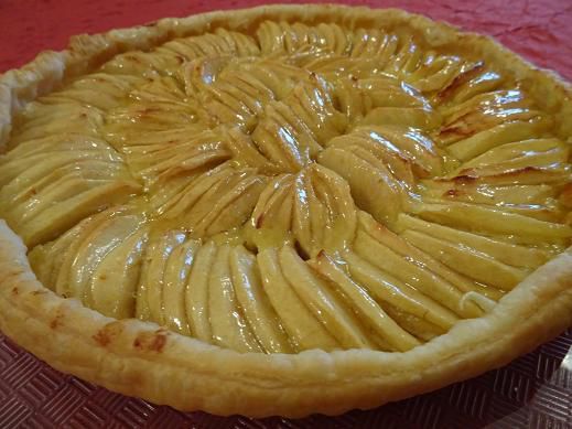 Tarte aux pommes crème d'amande - Nenette cuisine avec ou sans thermomix Tarte aux pommes crème d'amande - Nenette cuisine avec ou sans thermomix