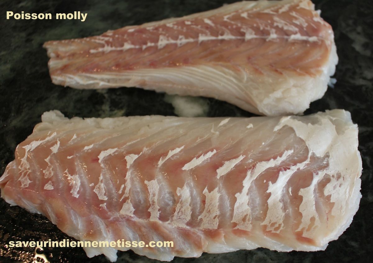 Molly, poisson au lait de coco - Saveur indienne métisse