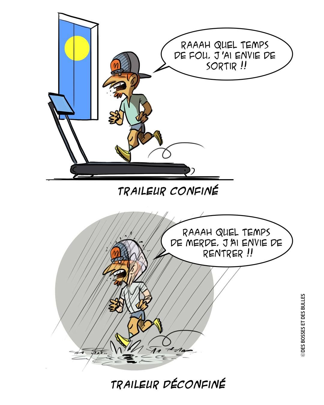 COURIR A VEZIN VIT AVEC HUMOUR SON DECONFINEMENT - COURIR A VEZIN