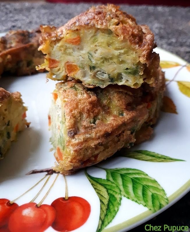 Gâteau de chou vert - Chez Pupuce