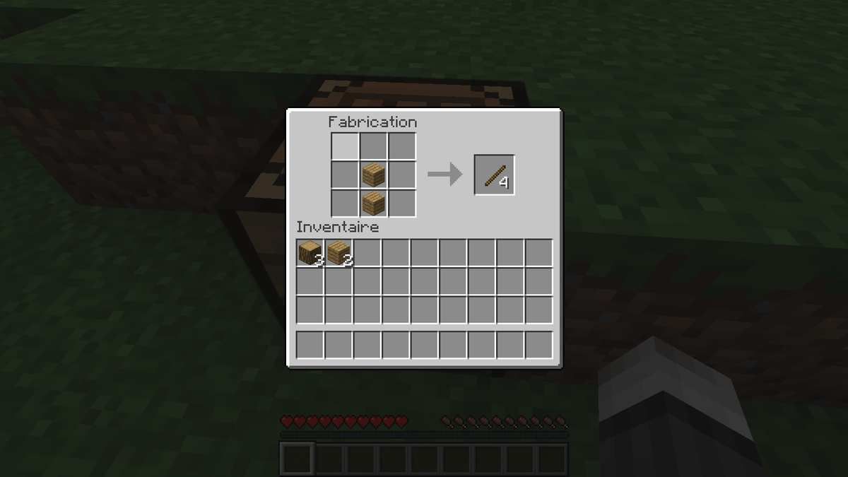 Les outils pour commencer la survie. - Astuces et Informations Minecraft