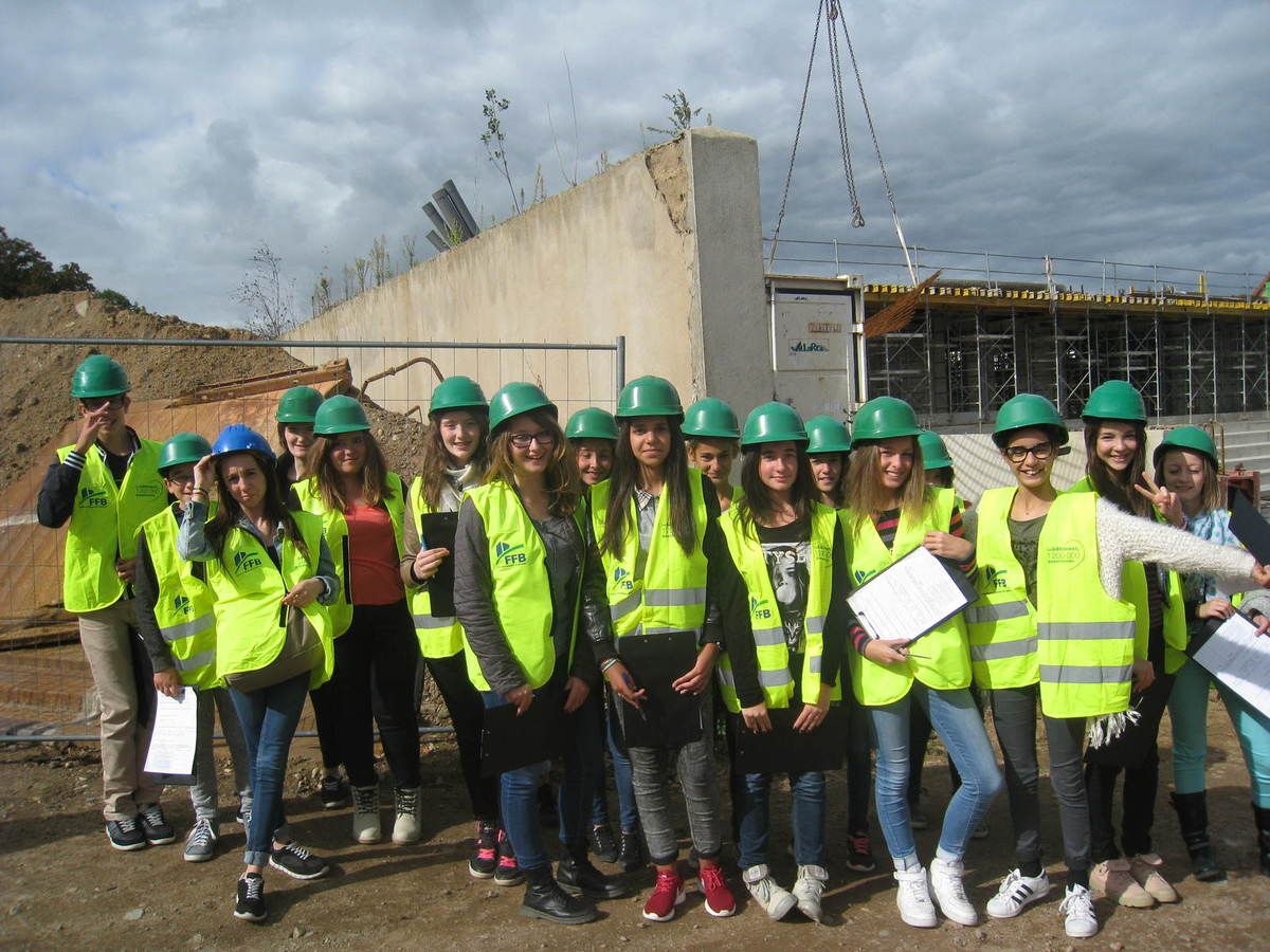 COULISSES DU BTP - Les DP3 au collège Michel SERVET