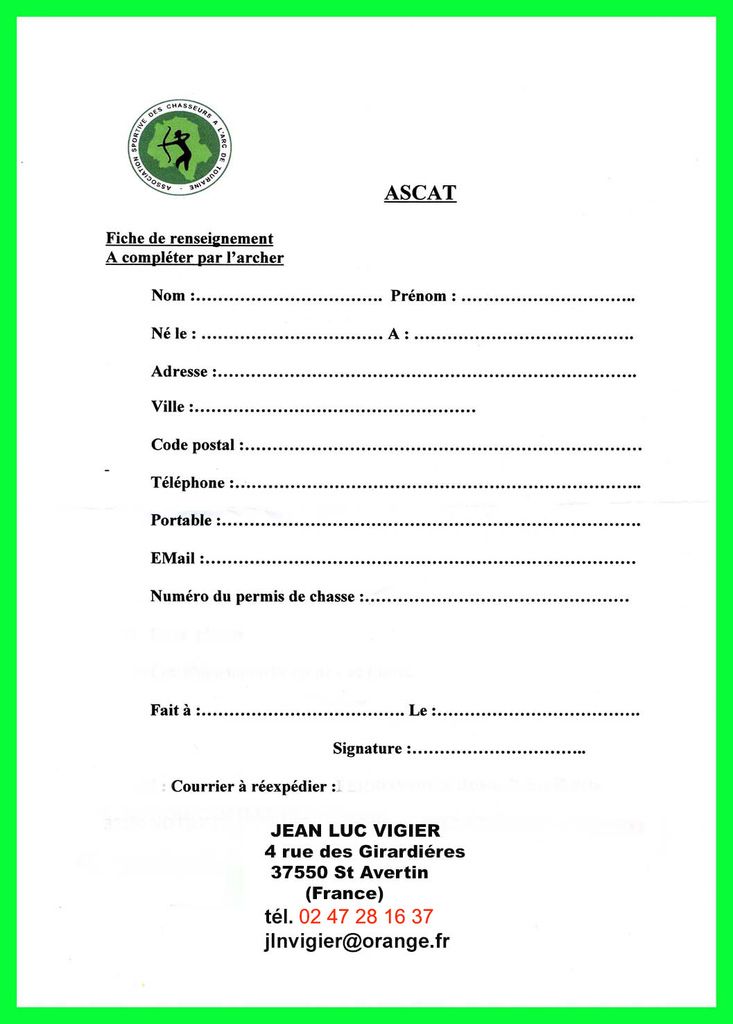 BULLETIN D'ADHESION A L'ASCAT - Le blog de l' ASCAT 37> CONTACT ...
