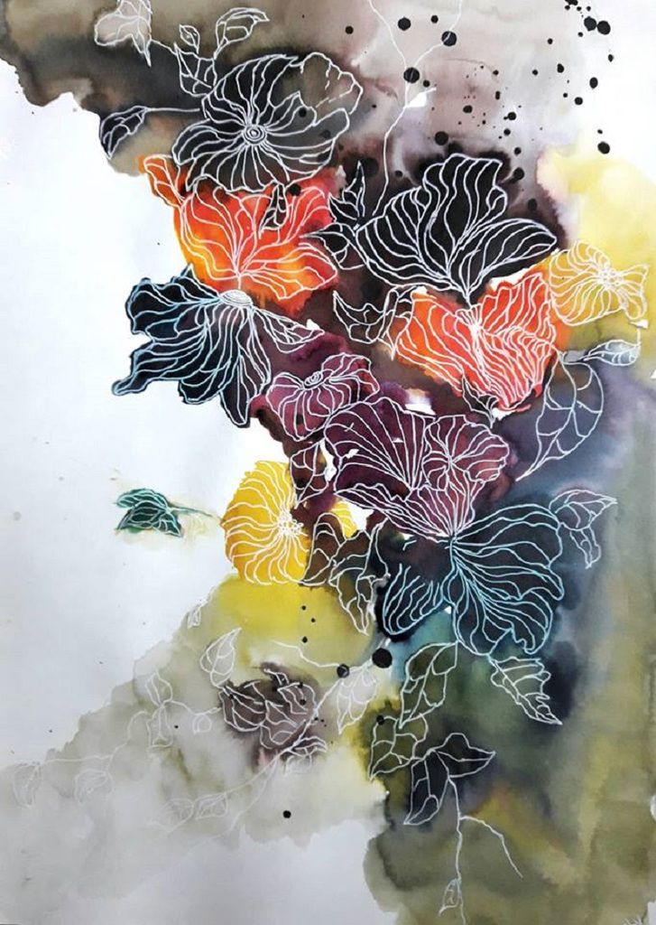 Encres de toutes les couleurs - L'Atelier d'Abby