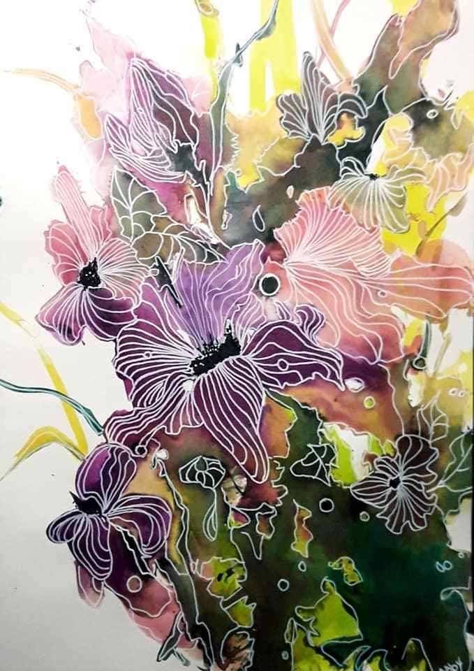 Encres de toutes les couleurs - L'Atelier d'Abby