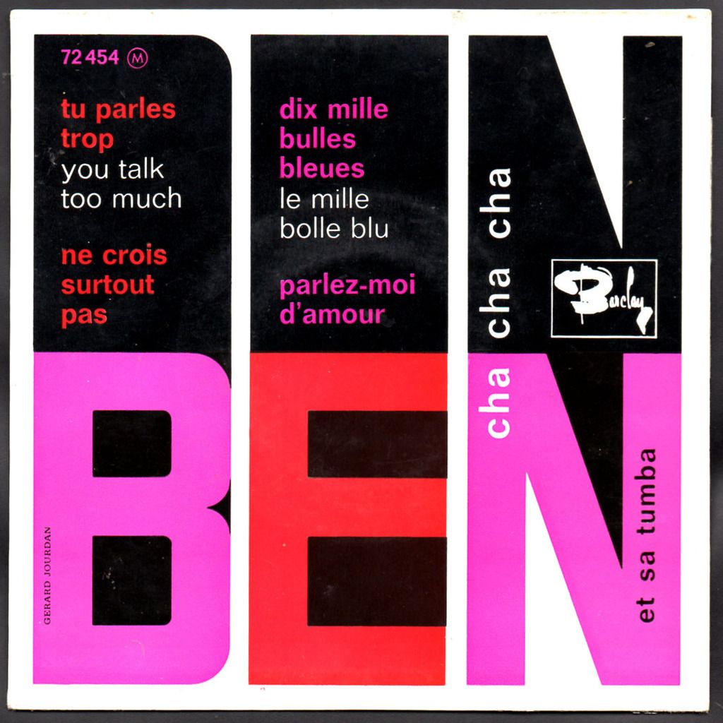 Ben et sa tumba - Cha cha cha - 1961 - Don Barbaro's exotic coco world