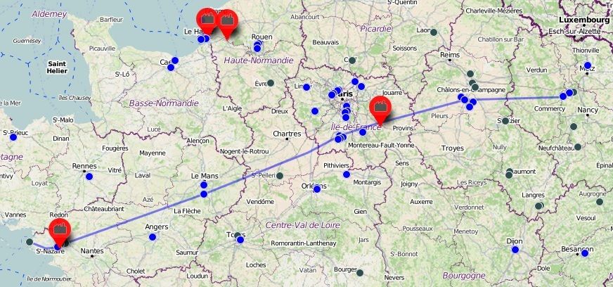 Le pipeline Donges - Melun - Metz : Le DMM - Le monde moderne, ce truc ...