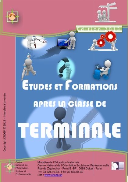 Orientation - Etudes et formations après la Terminale (CNOSP) - le blog de l'UNAPEES
