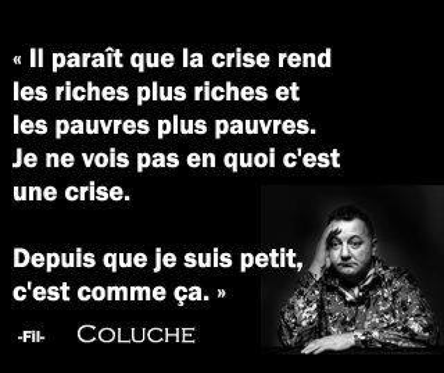 Coluche - 23 Citations - La vache rose