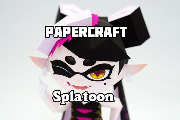 PAPERCRAFT: Tilt Splatoon