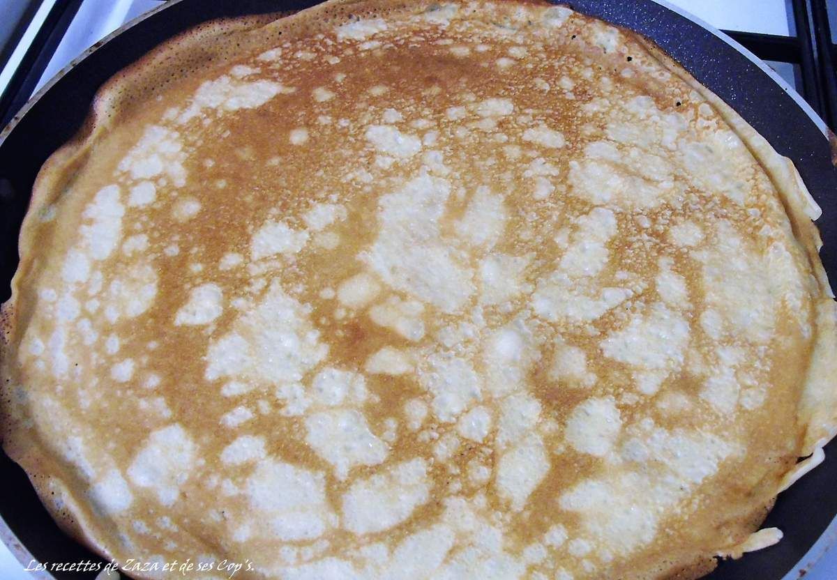 Crêpes à la vanille - Les recettes de Zaza