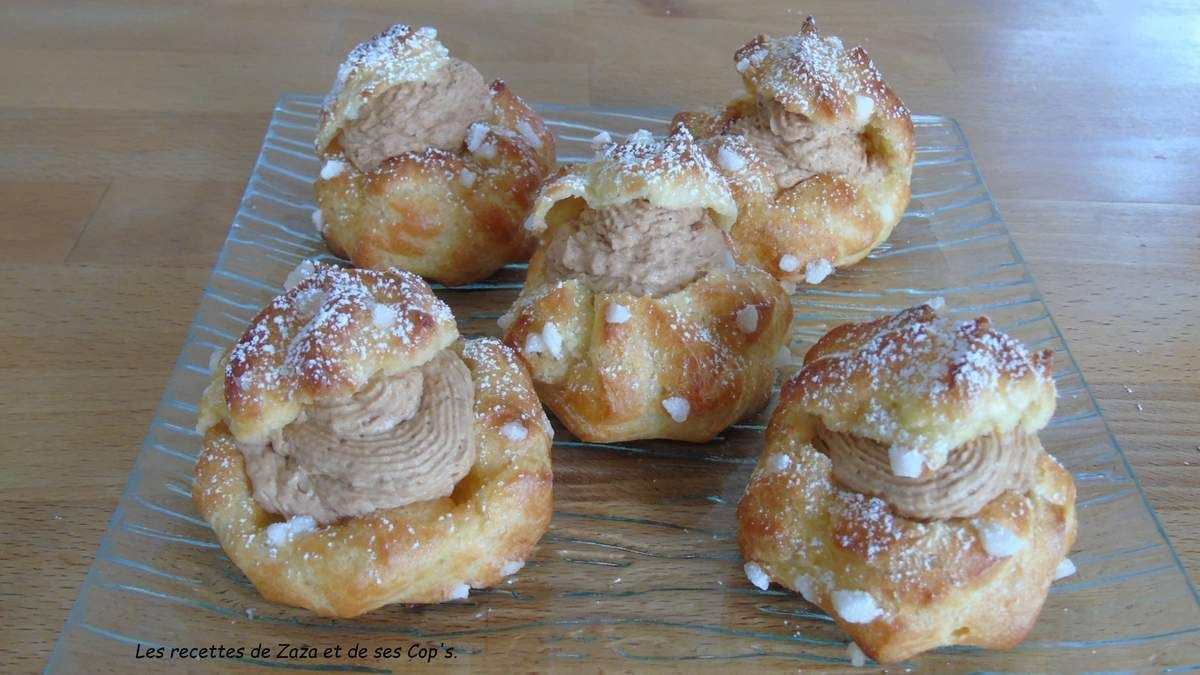 Choux praliné - Les recettes de Zaza