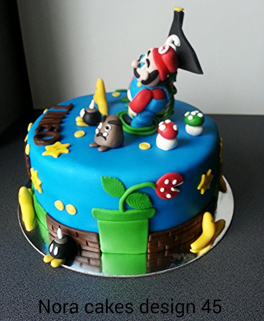 Gâteau super mario bros! - Wedding cakes et cakes design dans le loiret