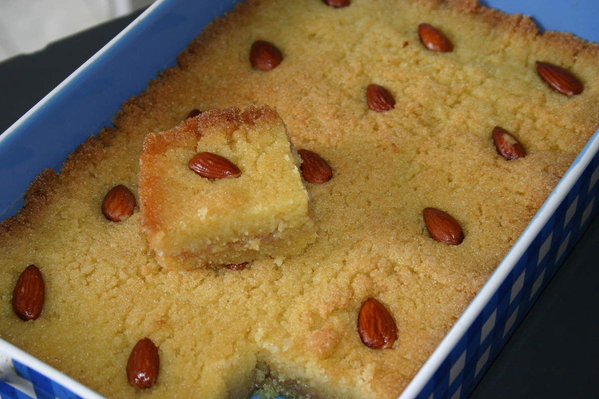 Chamia ou Lharissa, le gâteau typique de Ramadan. - oups la gourmande