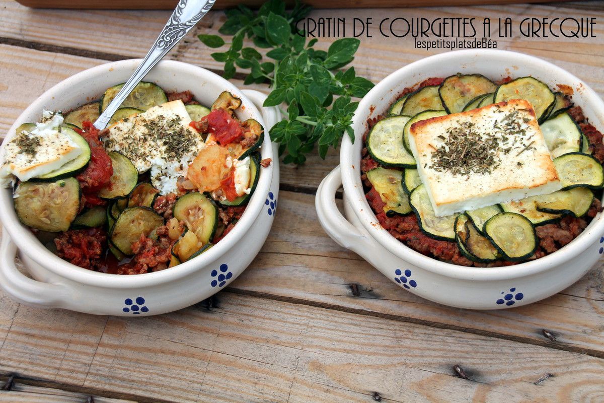 Gratin de courgettes à la grecque - Grèce (6) Ile de Rhodes, Lindos ...