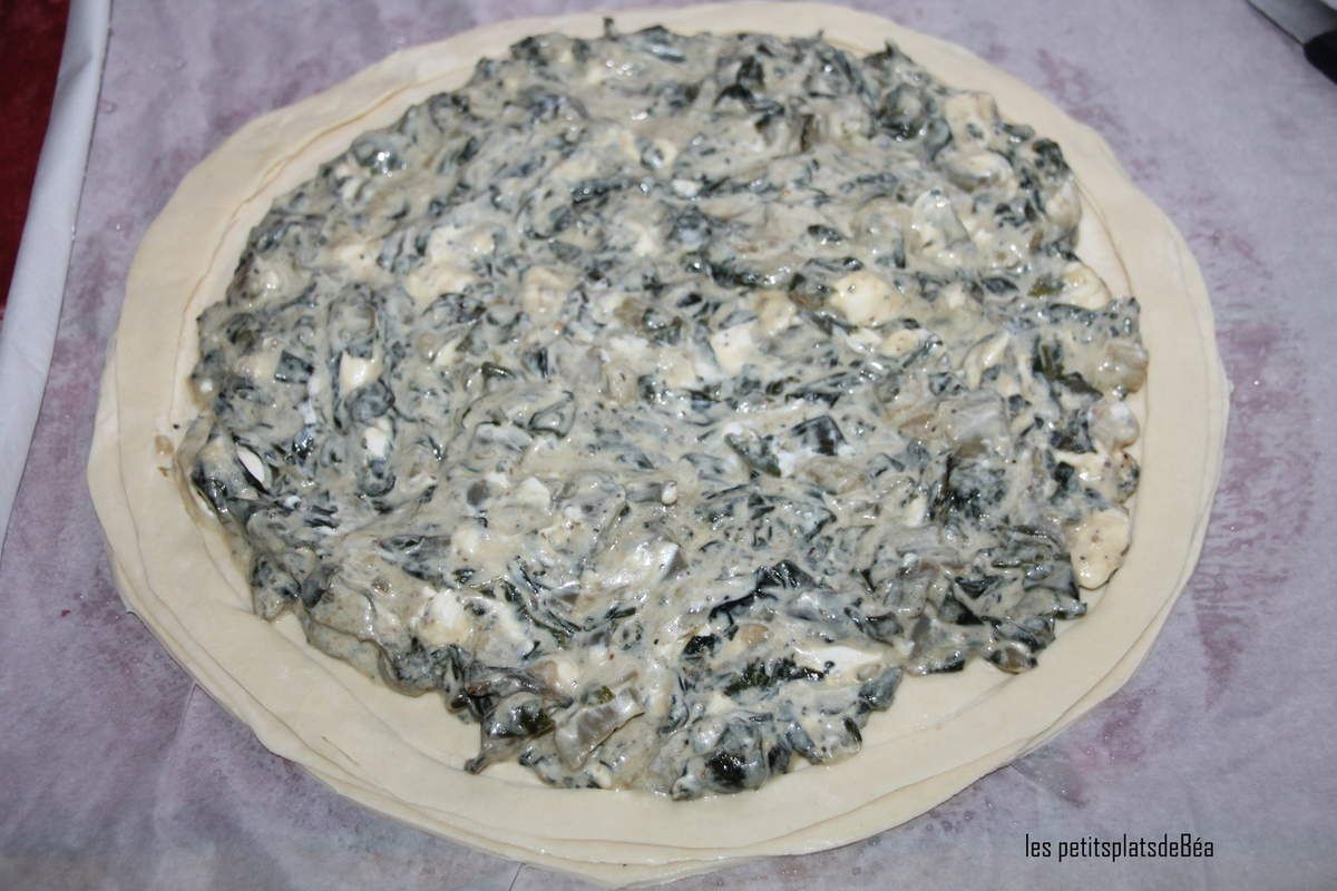 Galette aux blettes et aux graines - Les petits plats de Béa