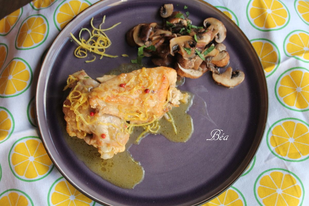 Poulet au citron - Les petits plats de Béa