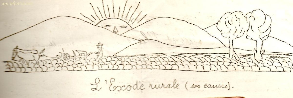 l'exode rural, ses causes, ses coupables ! - la Croisée des 3 Provinces