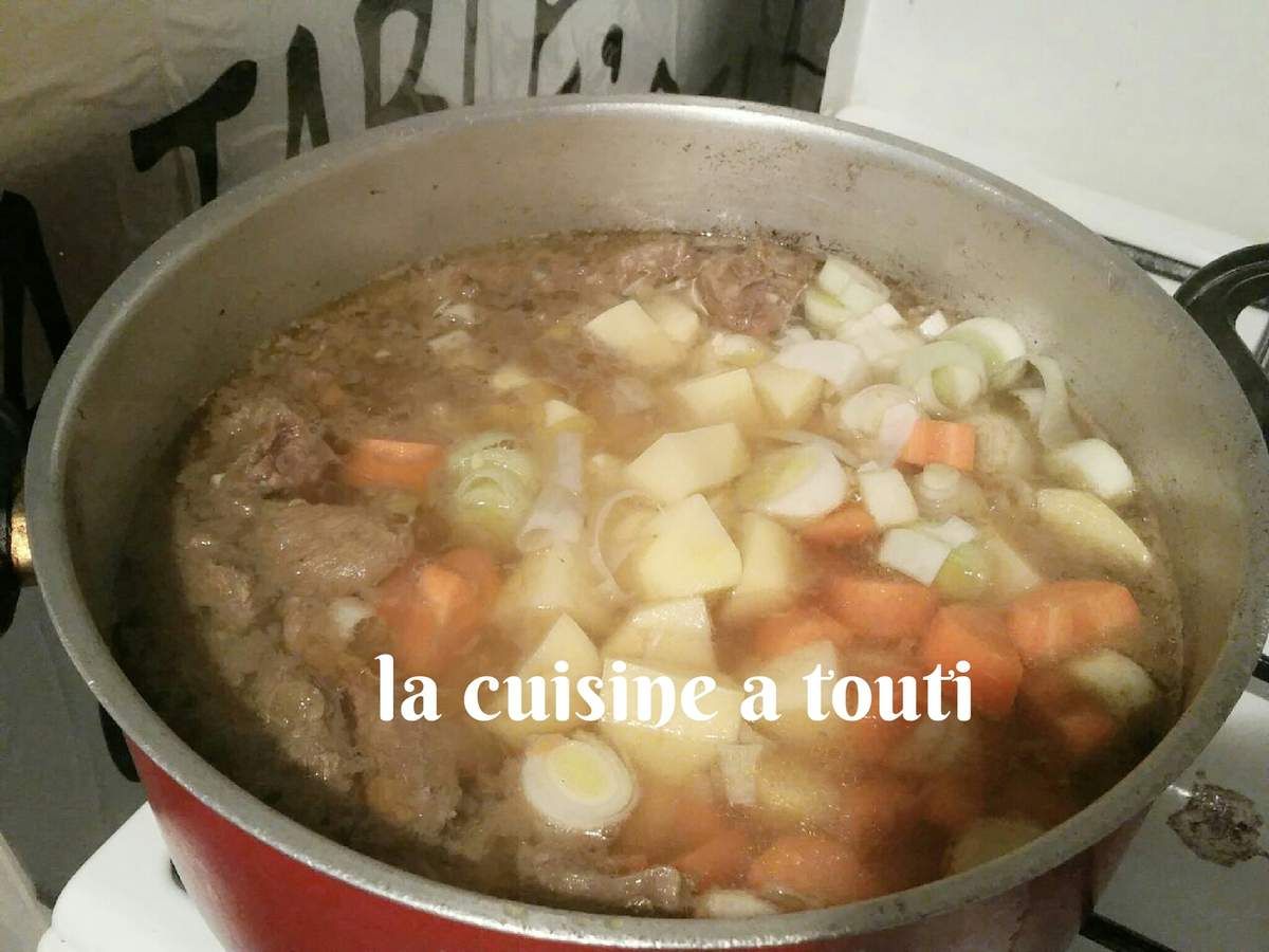 Soupe de boeuf - la cuisine a touti
