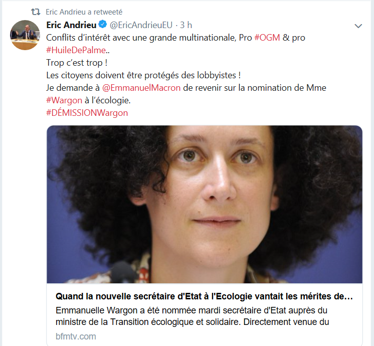 L'eurodéputé Éric Andrieu intègre ? Des médias manipulateurs ...