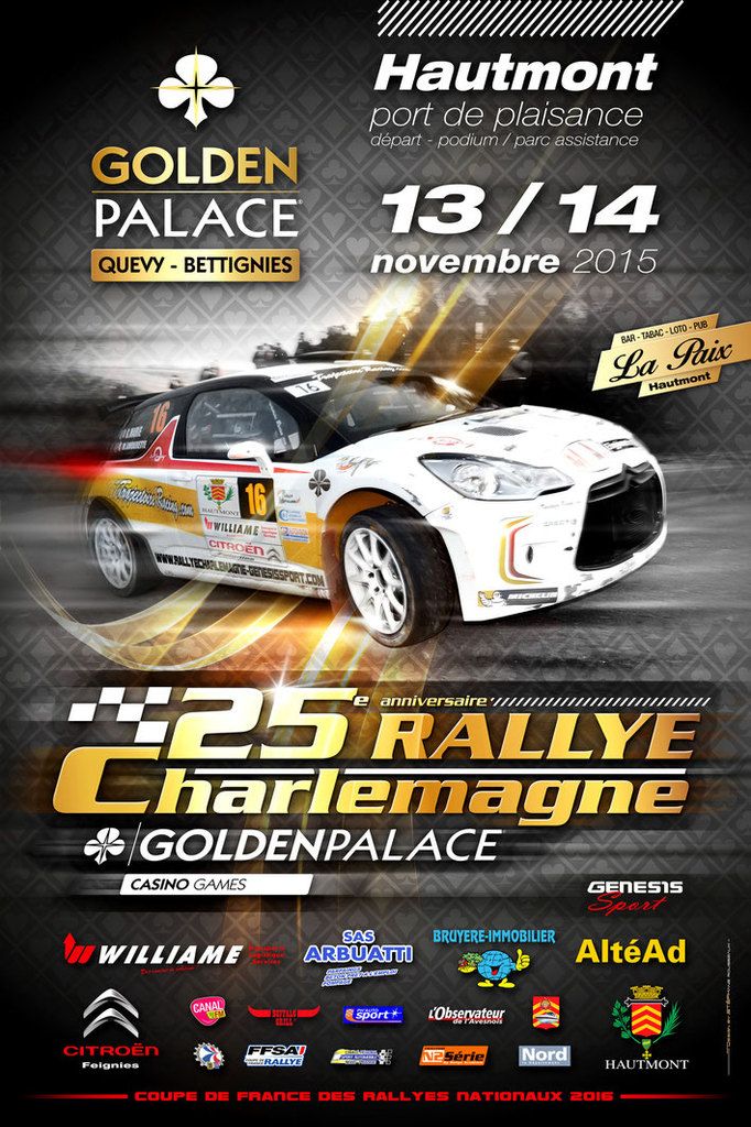 Rallye CHARLEMAGNE 2015,questions à l'organisateur - RALLYE-PASSION FRANCE
