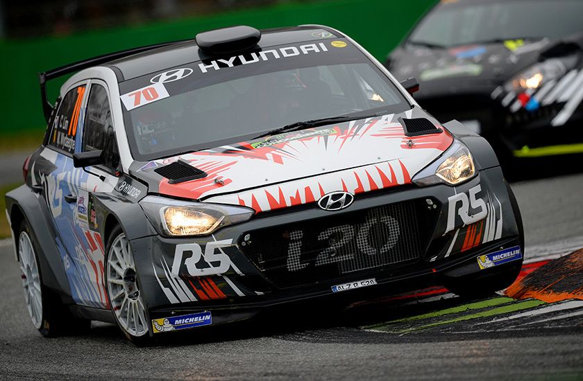 Le Hyundai i20 R5 Trophy au Monza Rally Show - RALLYE-PASSION FRANCE