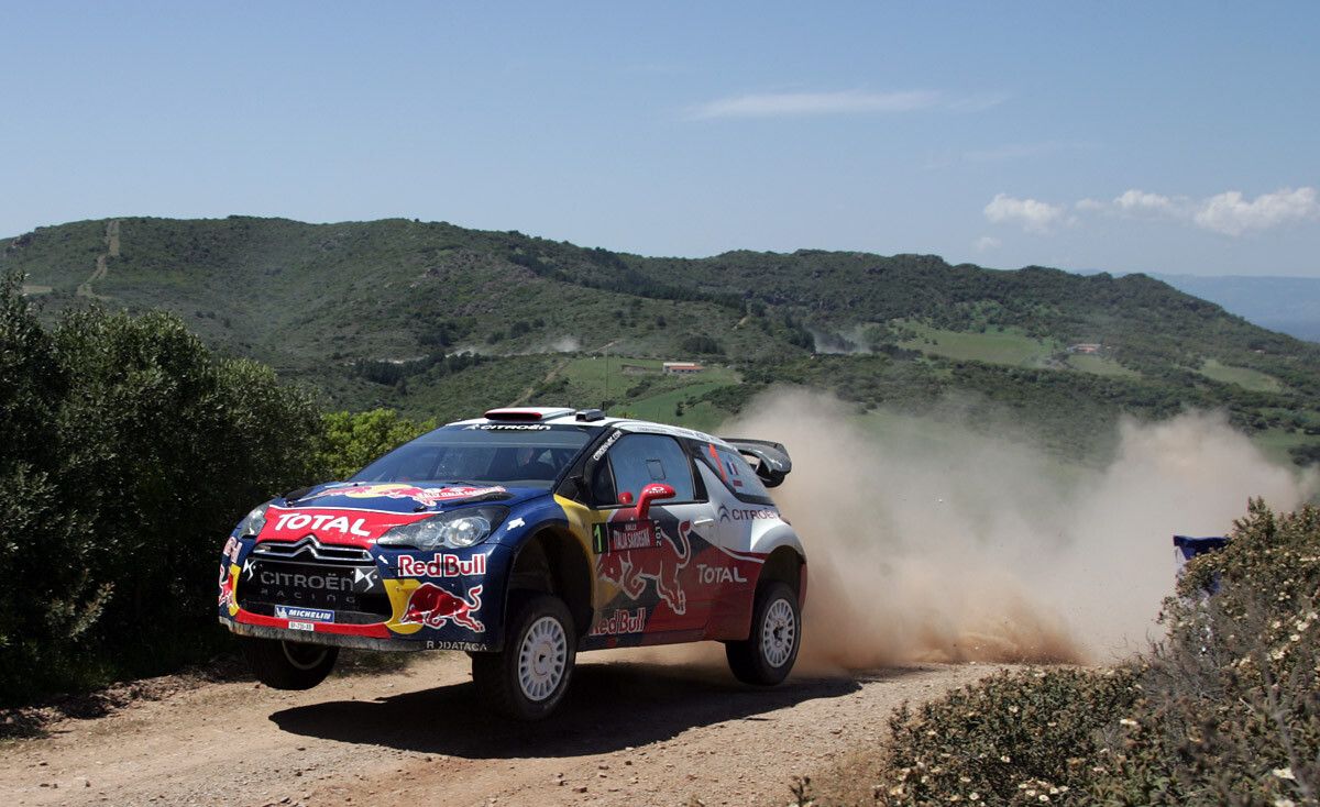 Copilote du champion du monde de rallye Sébastien Loeb, Daniel Elena ...