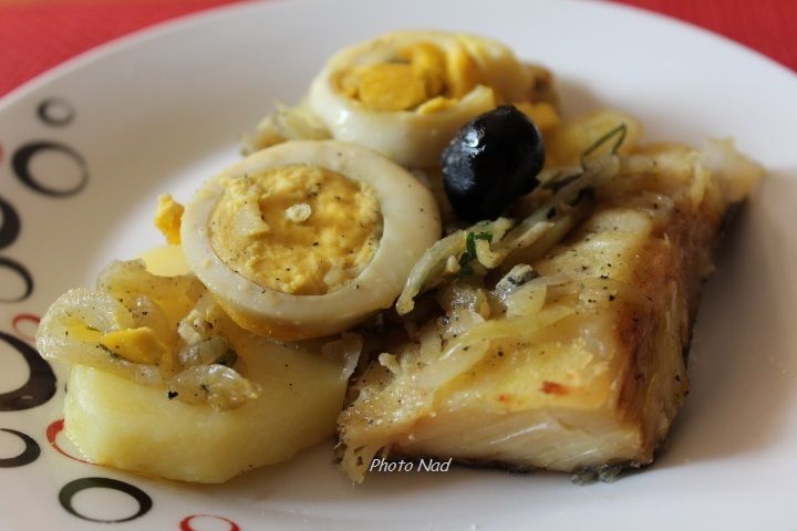 Morue à la portugaise - Mamy Nadine cuisine...