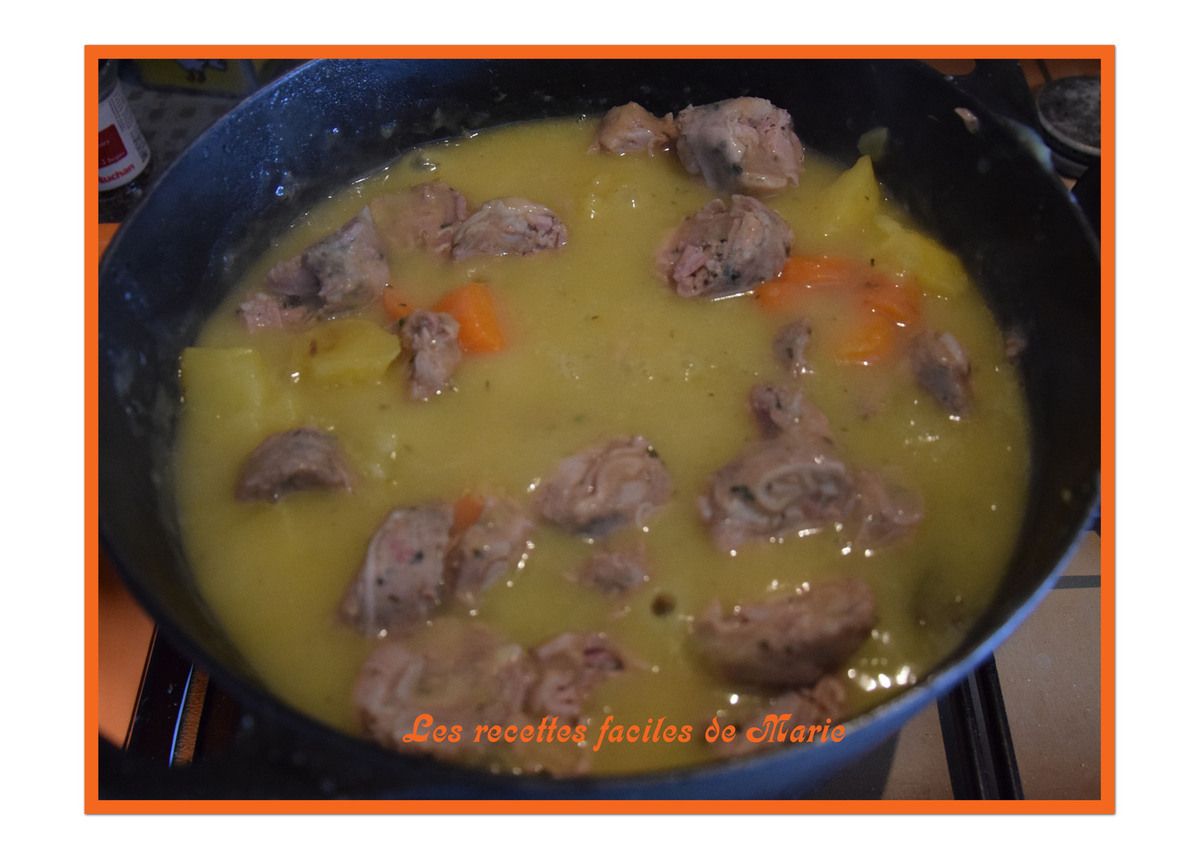 RAGOÛT D'ANDOUILLETTES - LES RECETTES FACILES DE MARIE