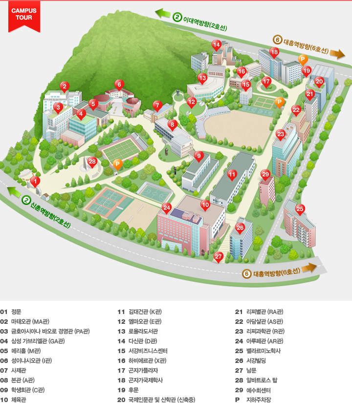 Sogang University - Voyage en Corée